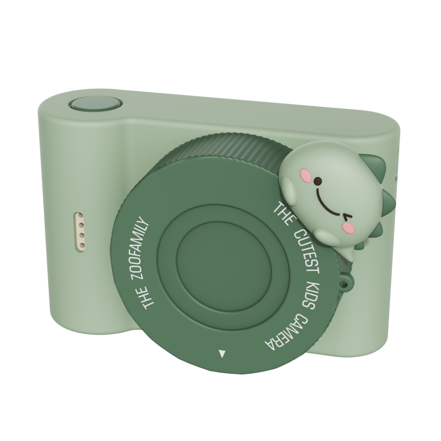 The Zoofamily Digitale kindercamera - Urban Zoo dino green | mimi
